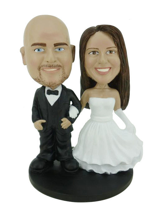Bride and Groom 124 – Custom Wedding Bobblehead Keepsake ...