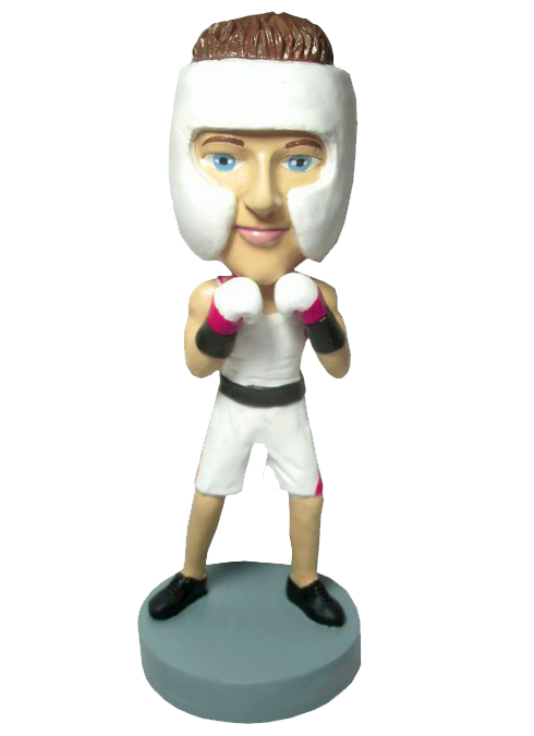 Boxer with Headgear - AllBobbleheads.com
