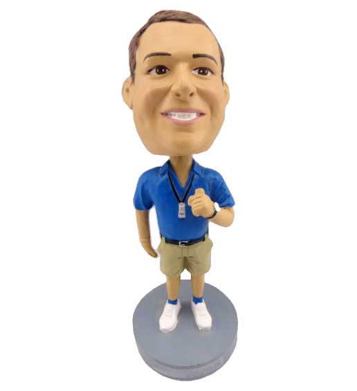 Coach Bobblehead – Custom Personalized Coach Figurine - AllBobbleheads.com
